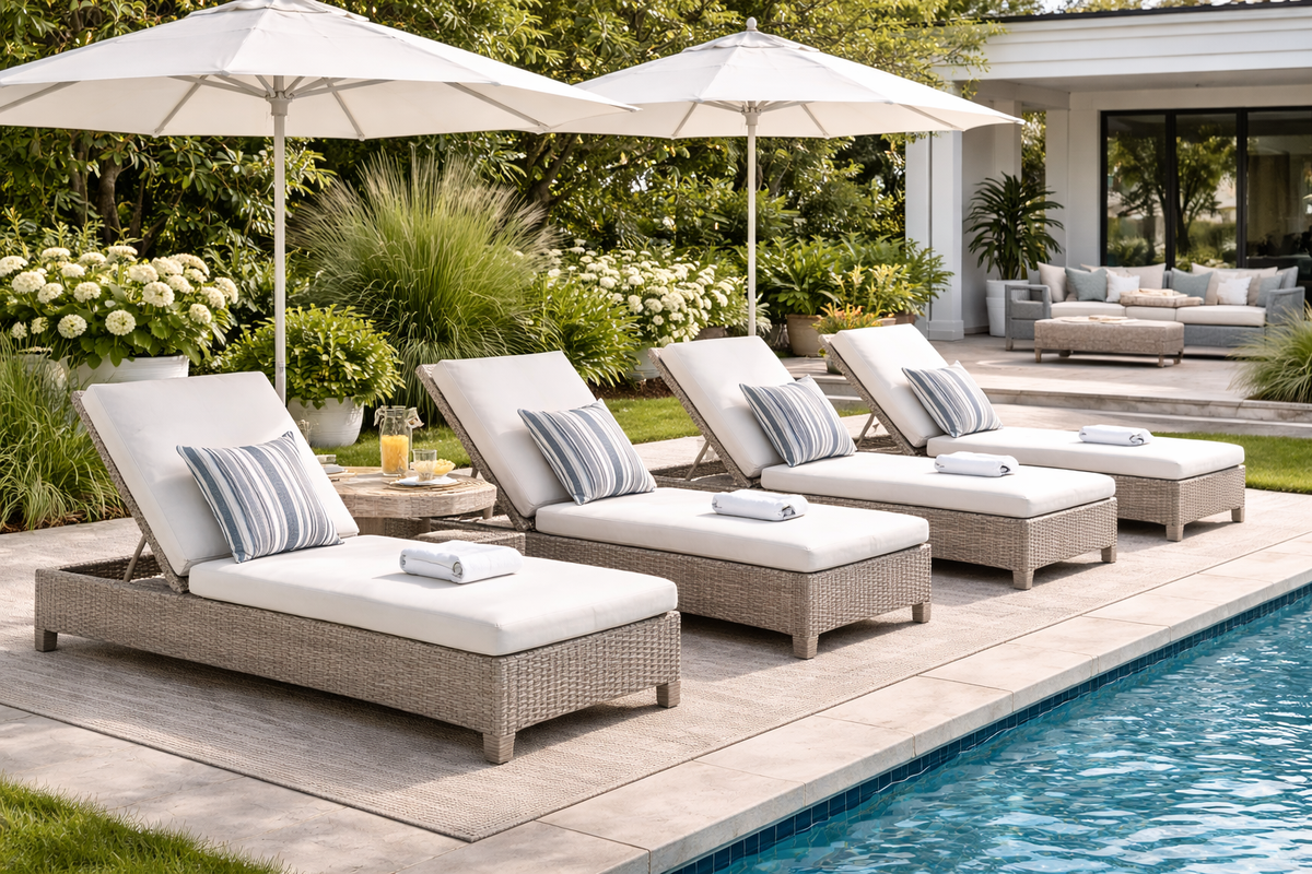 Poolside Seating — Luxury Outdoor Outlet